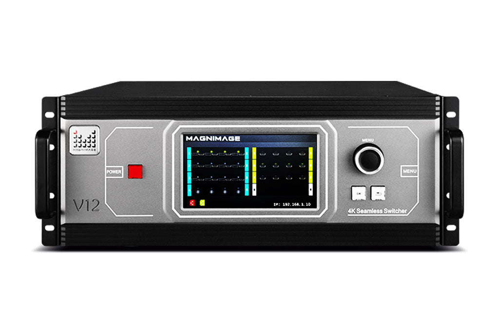 Magnimage MIG-V12 Series 4K Video Seamless Switcher – LVPHUB