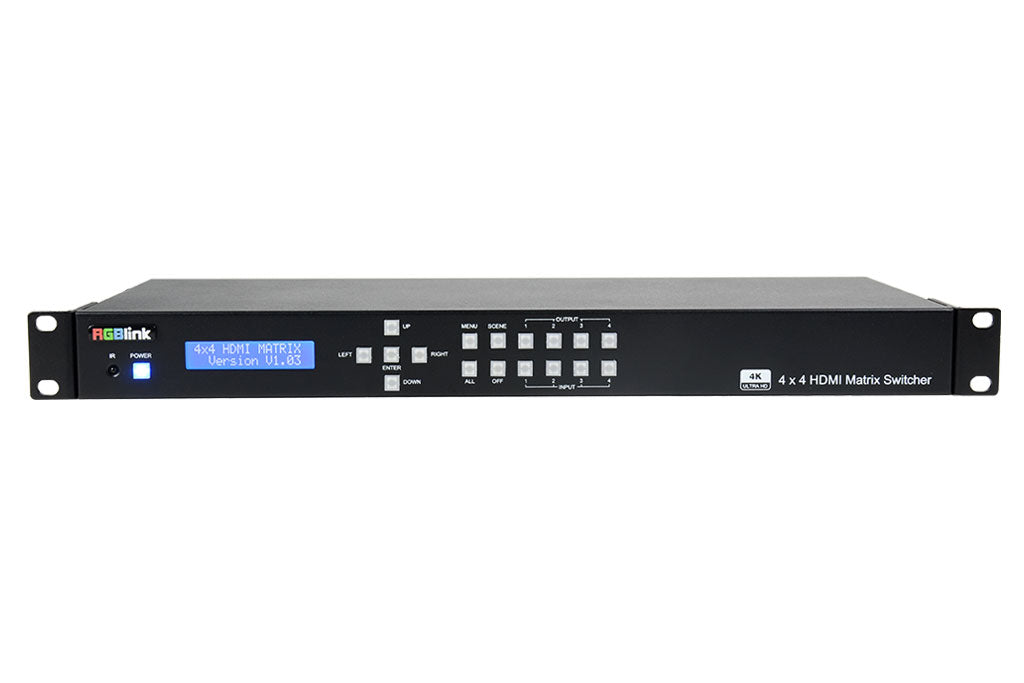 RGBlink DXP H0404 HDMI 4 Input 4 Output Video Matrix Switcher 4K LED V ...