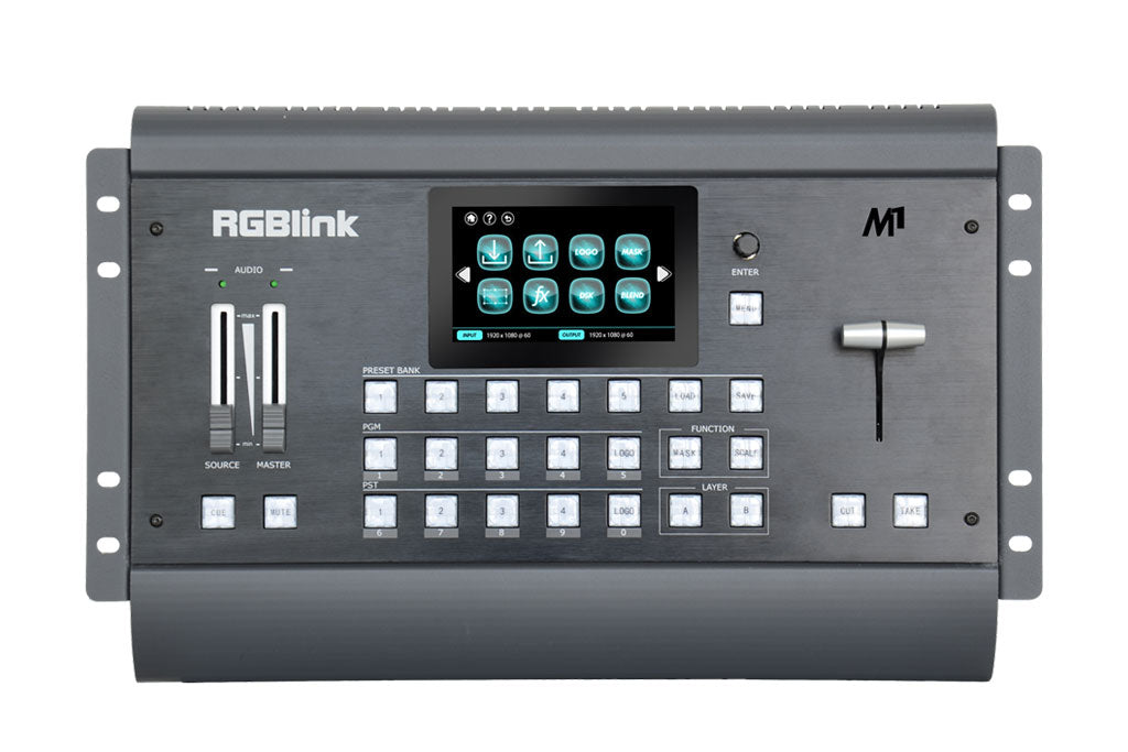 RGBlink M1 LED Video Consoles 4 in integrated mixer & scaler LED Displ – LVPHUB